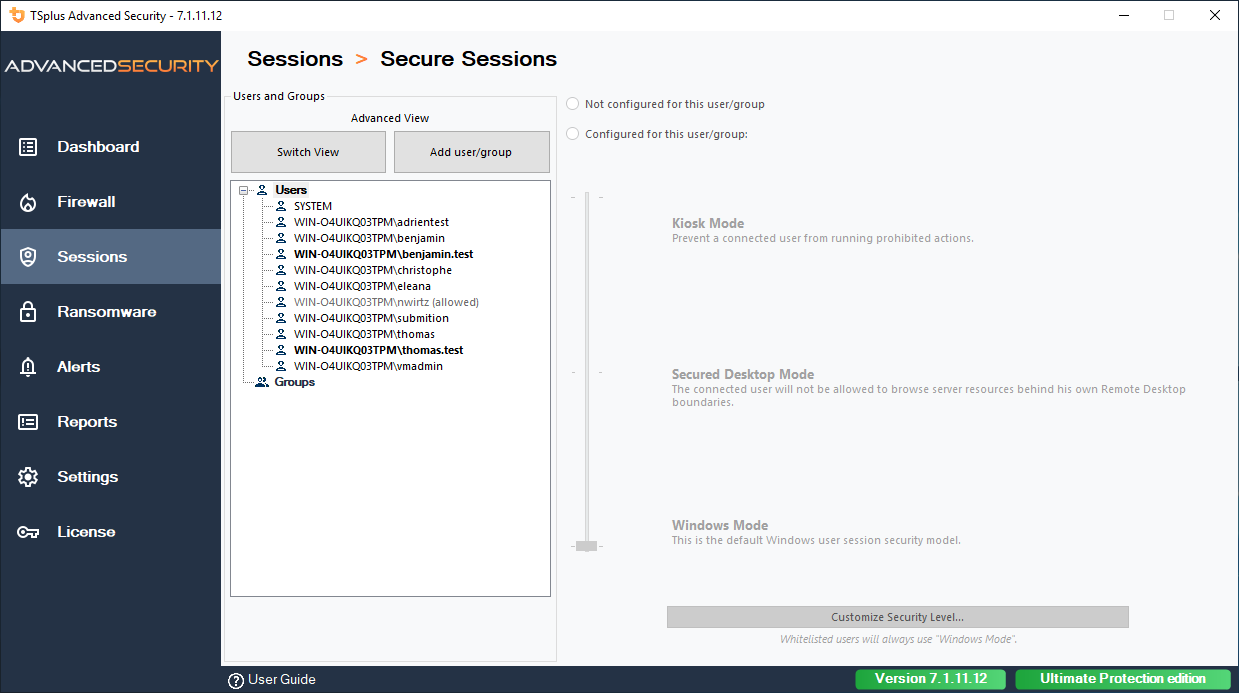 TSplus Advanced Security | TSplus UK